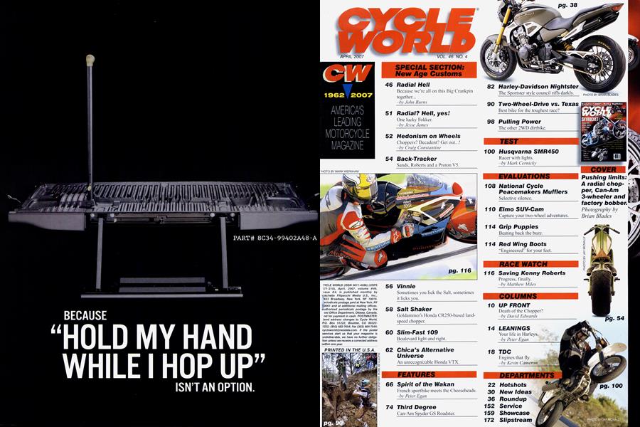 Cycle World | Cycle World | APRIL 2007