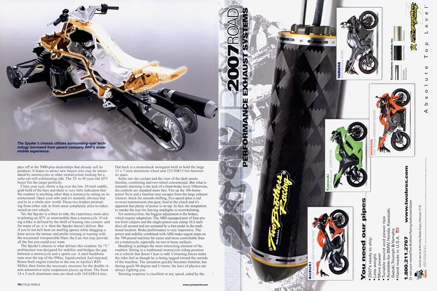 Two Brothers Racing | Cycle World | APRIL 2007