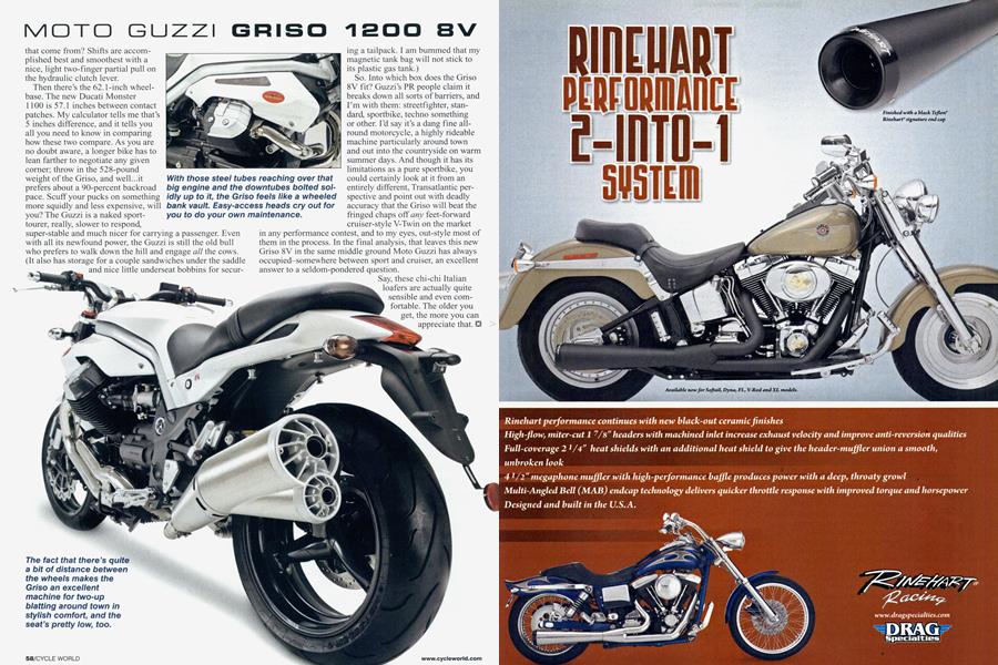 Drag Specialties: Rinehart | Cycle World | MARCH 2009