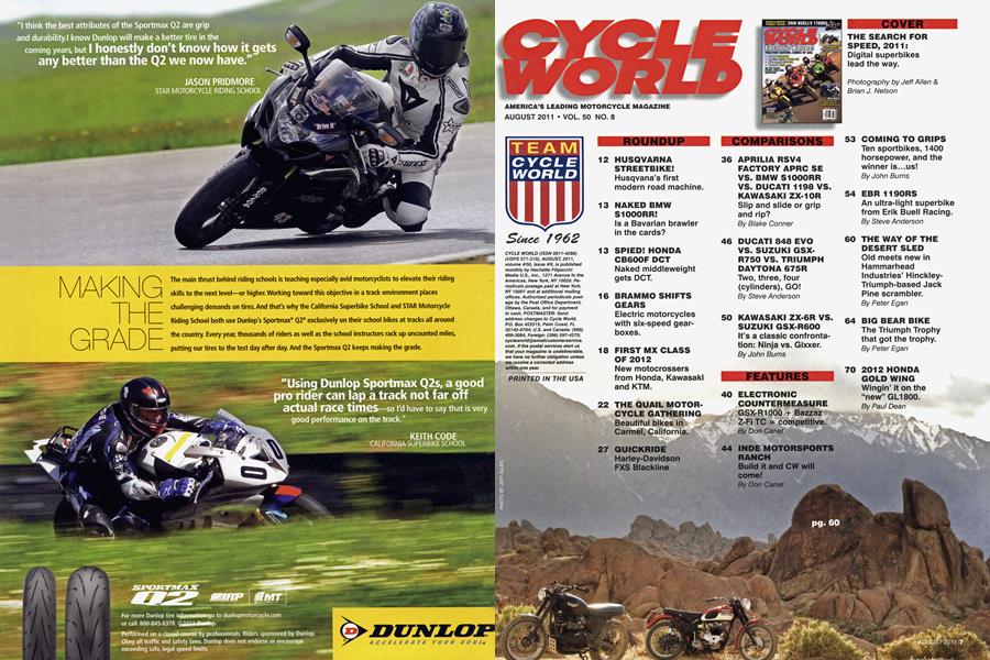 Cycle World | Cycle World | AUGUST '11