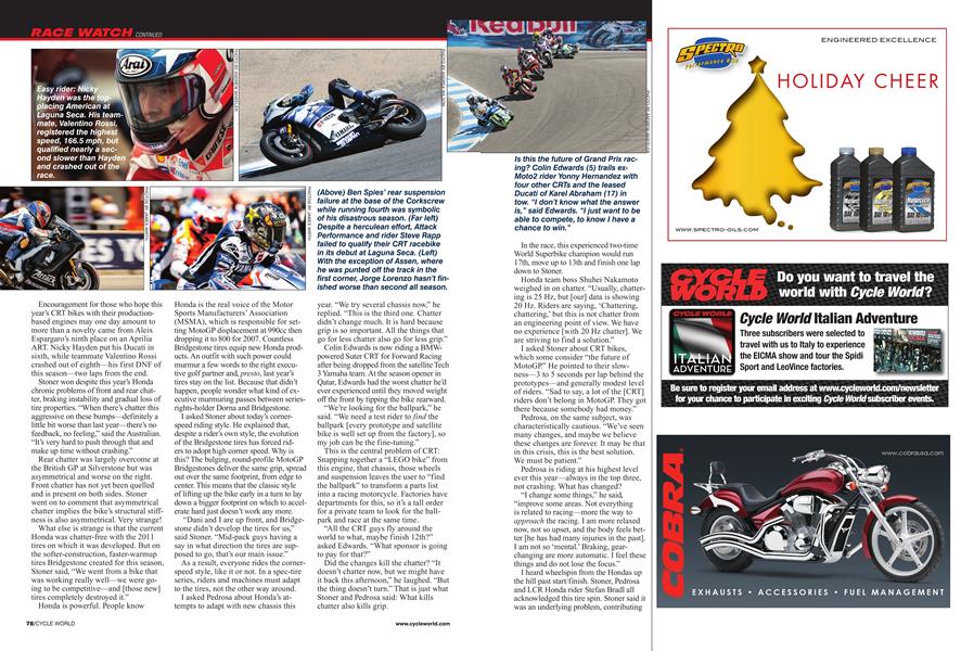 Advertisement Cycle World Cycle World November 2012