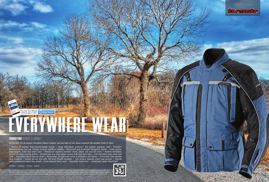 Tourmaster: Transition Series 3 Jacket | Cycle World | APRIL '13