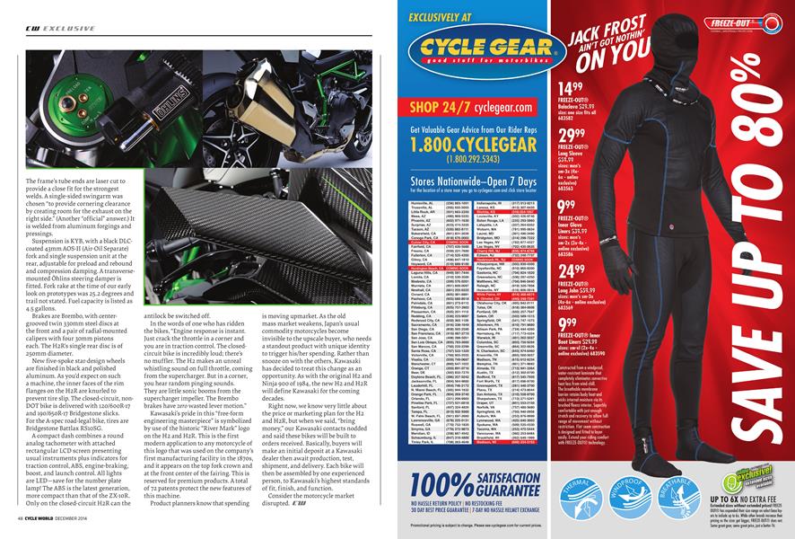 Cyclegear | Cycle World | DECEMBER 2014