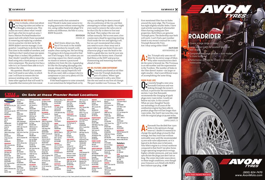 Avon Tyres | Cycle World | MAY 2015