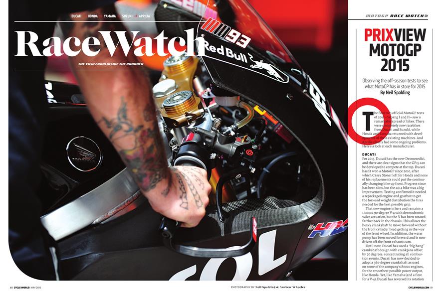Prixview Motogp 2015 | Cycle World | MAY 2015