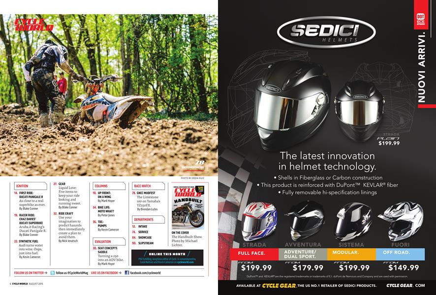 Advertisements Cycle World August 2015