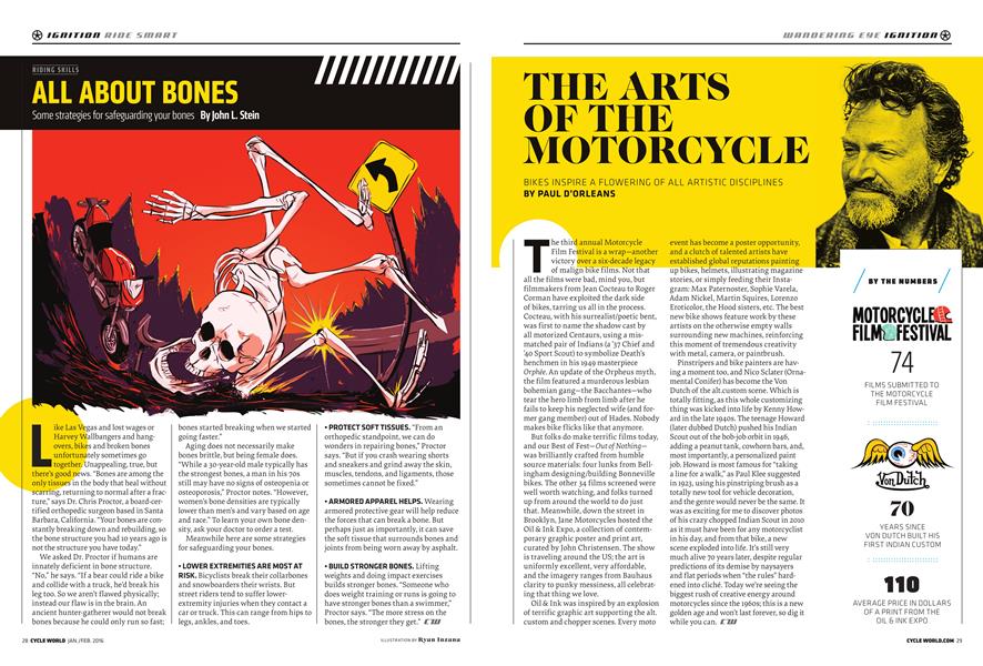 Riding Skills All About Bones | Cycle World | JAN./FEB. 2016