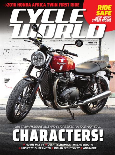 Cycle World | Cycle World | MARCH 2016