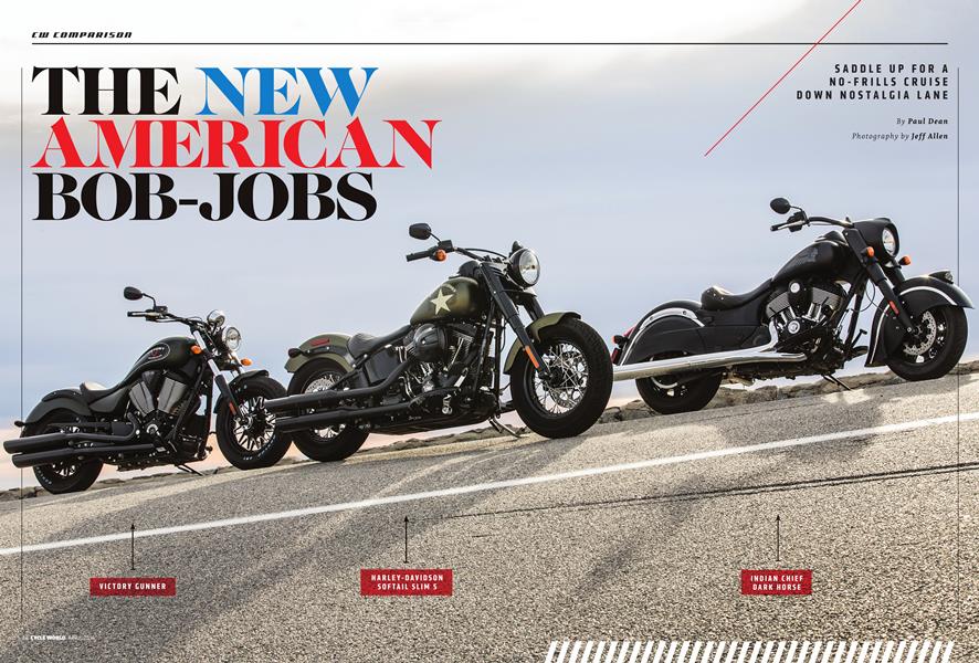 The New American Bob-Jobs | Cycle World | APRIL 2016