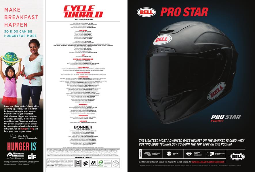 Bell: Pro Star | Cycle World | OCTOBER 2016