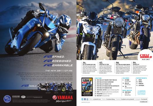 Search Cycle World for: YZF-R