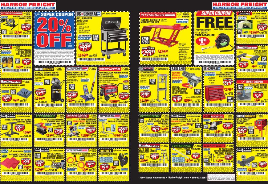 Harbor Freight | Cycle World | MAY 2017