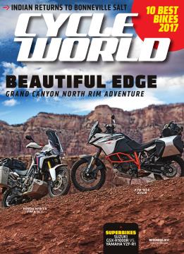 Print Article: Geico | Cycle World | NOVEMBER 2017