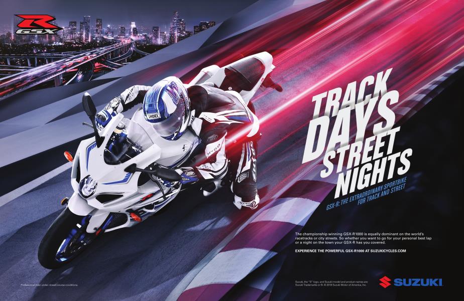 Suzuki: R Gsx | Cycle World | Issue 4 2018