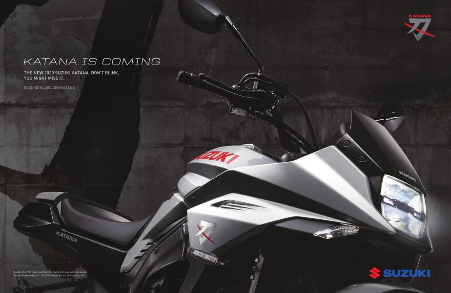 Suzuki Motor of America, Inc.: 2020 Suzuki Katana | Cycle World | Issue ...