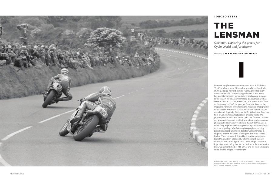 THE LENSMAN | Cycle World | Issue 1