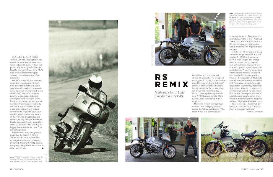 RS REMIX | Cycle World | Issue 1